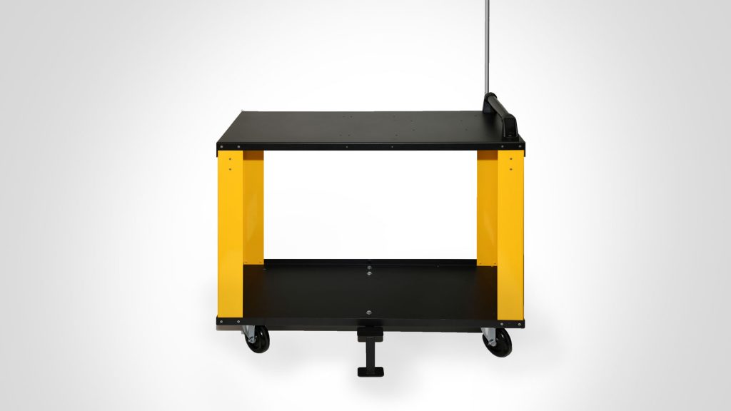 MID Auxiliary Utility Cart for Liquid Color Dosing and Dispensing